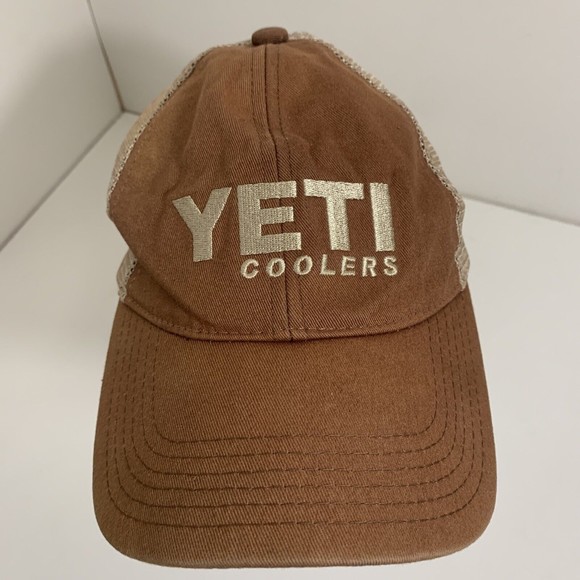 Yeti | Accessories | Yeti Coolers Trucker Snapback Hat Cap Baseball ...